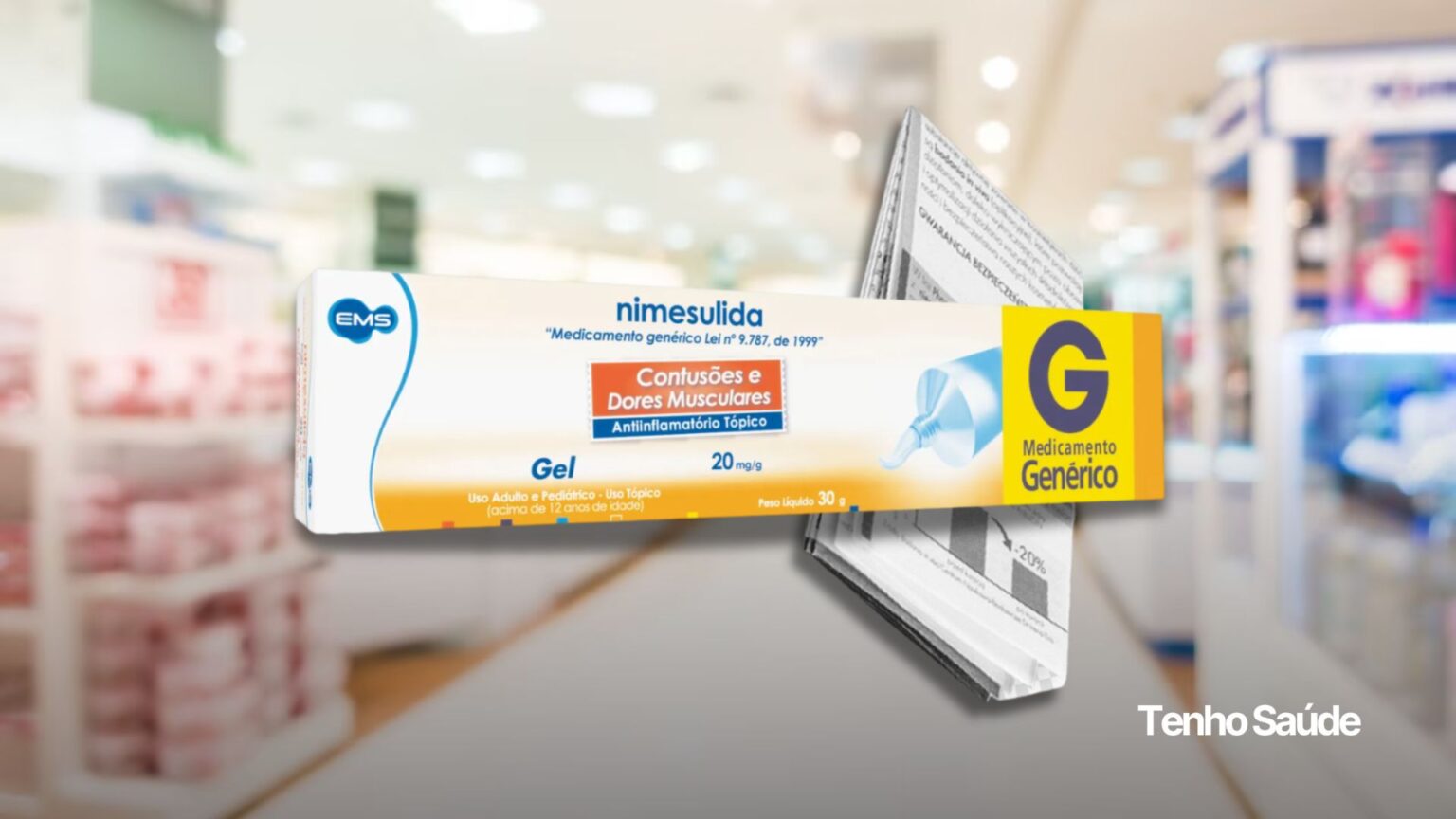 Nimesulida em gel (bula) para que serve, como aplicar, contraindicações ...